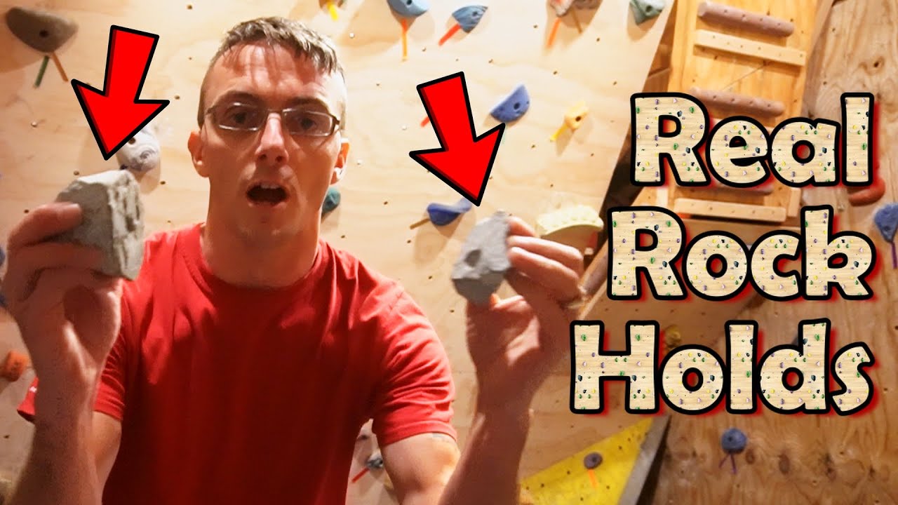 REAL ROCK Climbing Holds - Worth it? - YouTube