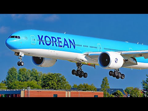 [4K] 29 AWESOME Airplane Takeoff's & Landings 🇳🇱 | Amsterdam Airport Plane Spotting | AMS/EHAM