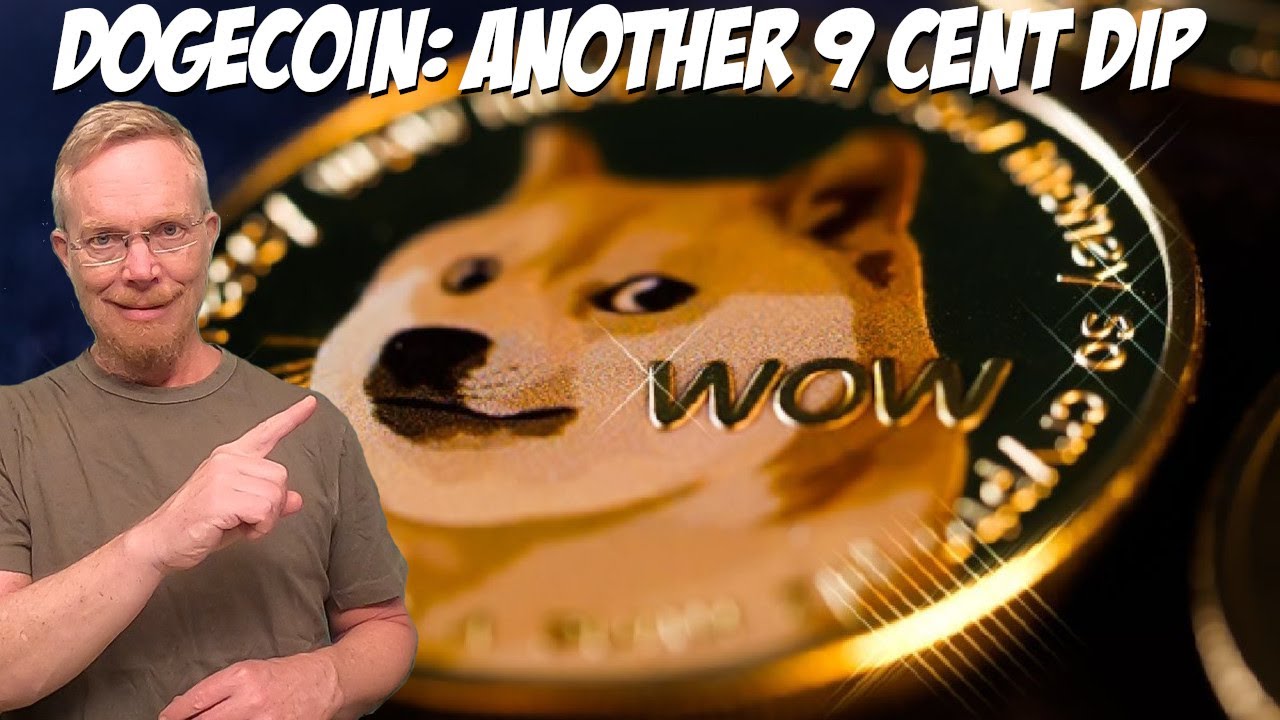 Dogecoin: Another 9 Cent Dip - YouTube