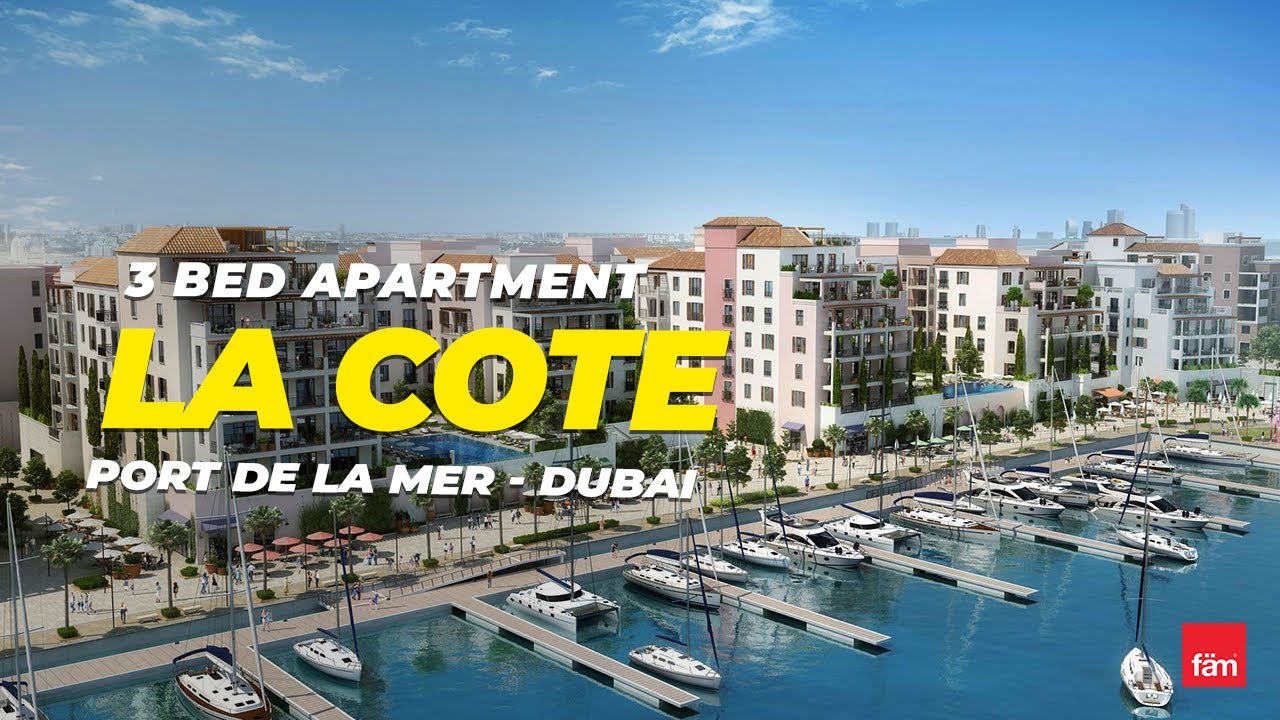 Amazing 3 Bed Apartment in Port De La Mer - Dubai - YouTube