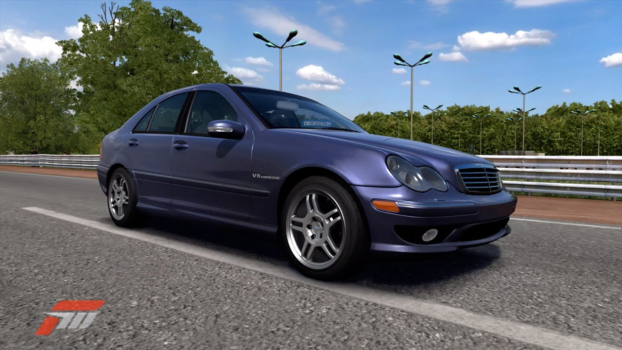 Forza Motorsport 3: Mercedes-Benz C32 AMG Gameplay - YouTube