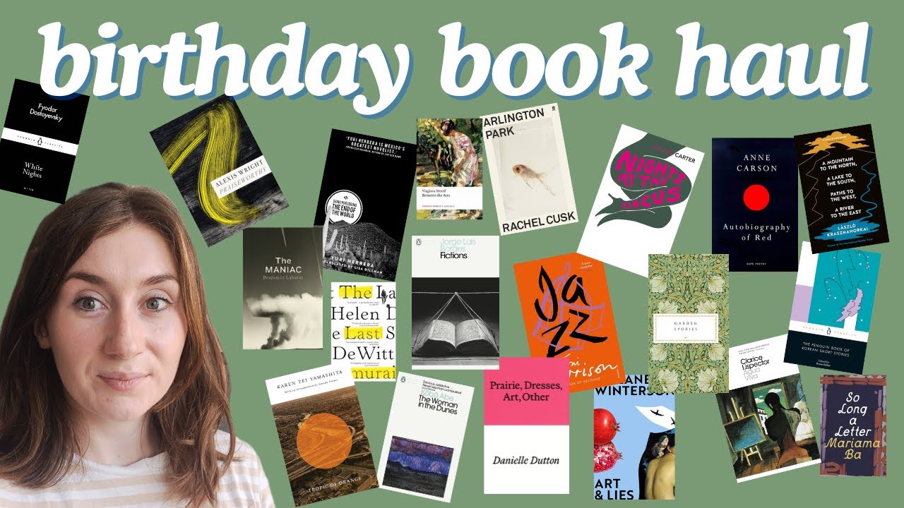 A very large book haul - YouTube