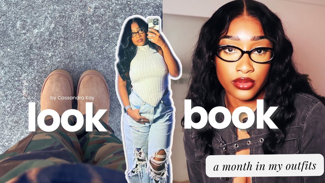 WHAT I WORE IN OCTOBER #OOTD FALL INSPO - YouTube