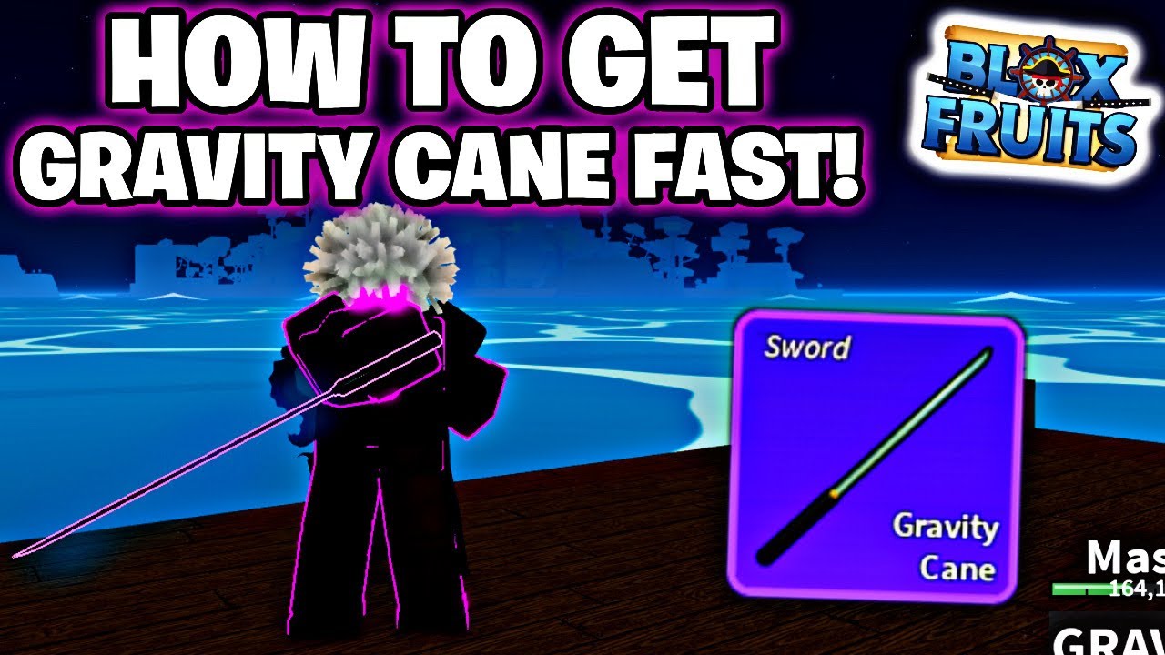 How to Get Gravity Cane in Blox Fruits Fast in Blox Fruits! Blox Fruits ...