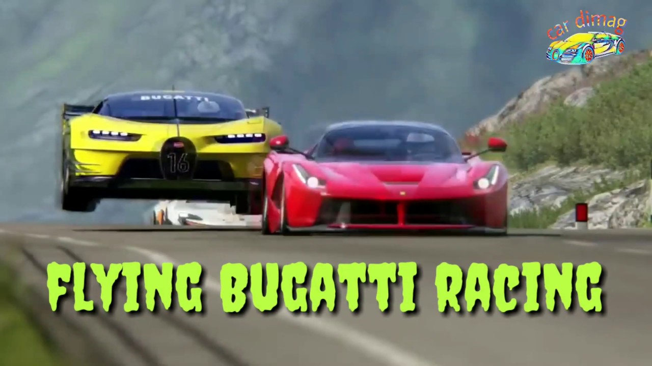 Bugatti_flying_racing_car_dimag - YouTube
