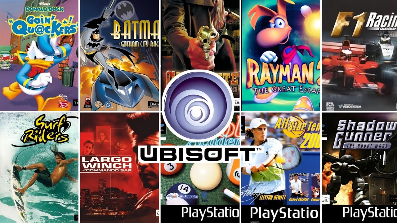 TOP 28 BEST UBISOFT GAMES FOR PS1[PLAYSTATION 1] - YouTube