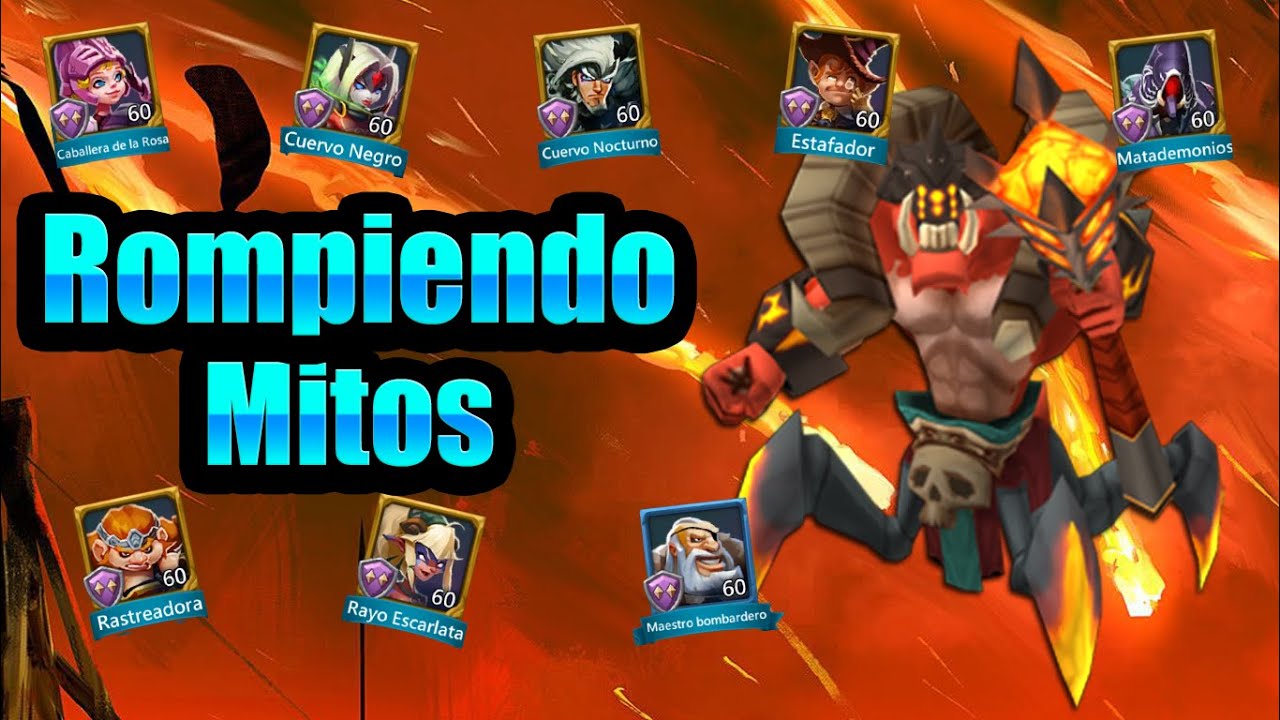 🤯 Que Héroes Utilizar Para Cazar Drider Nivel 2 🤯 / Rompiendo Mitos 💢 / Lords Mobile 2022 - YouTube