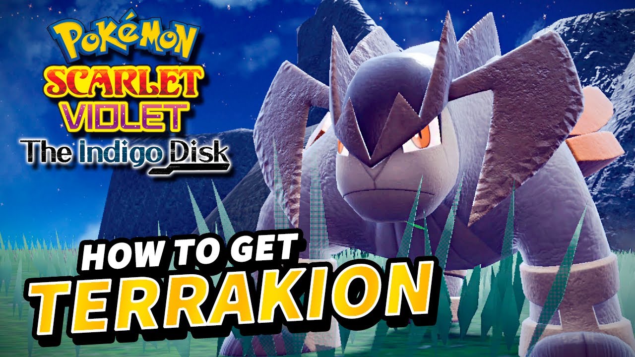 Pokemon Scarlet & Violet How to get TERRAKION Legendary Pokemon | The ...