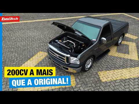 F-250 Diesel com FT, Turbina maior e preparação da Tijucar!