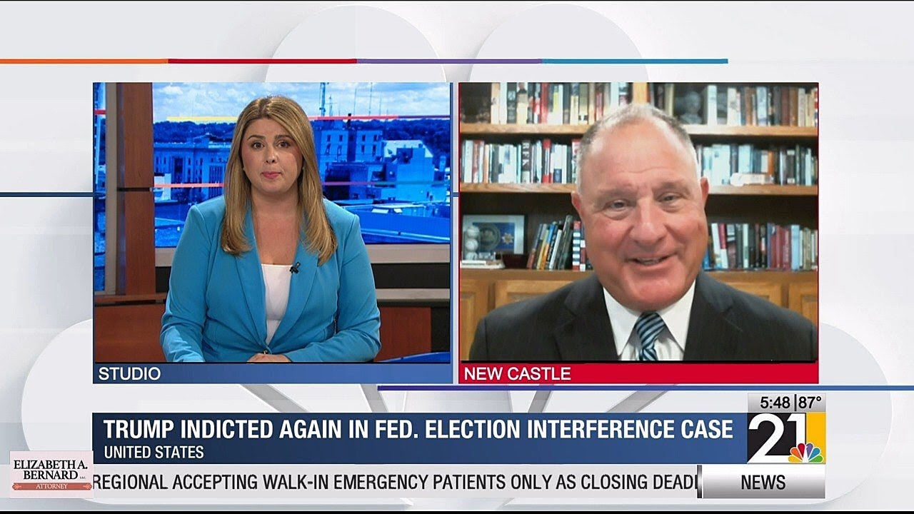 Trump indicted again in election interference case - YouTube