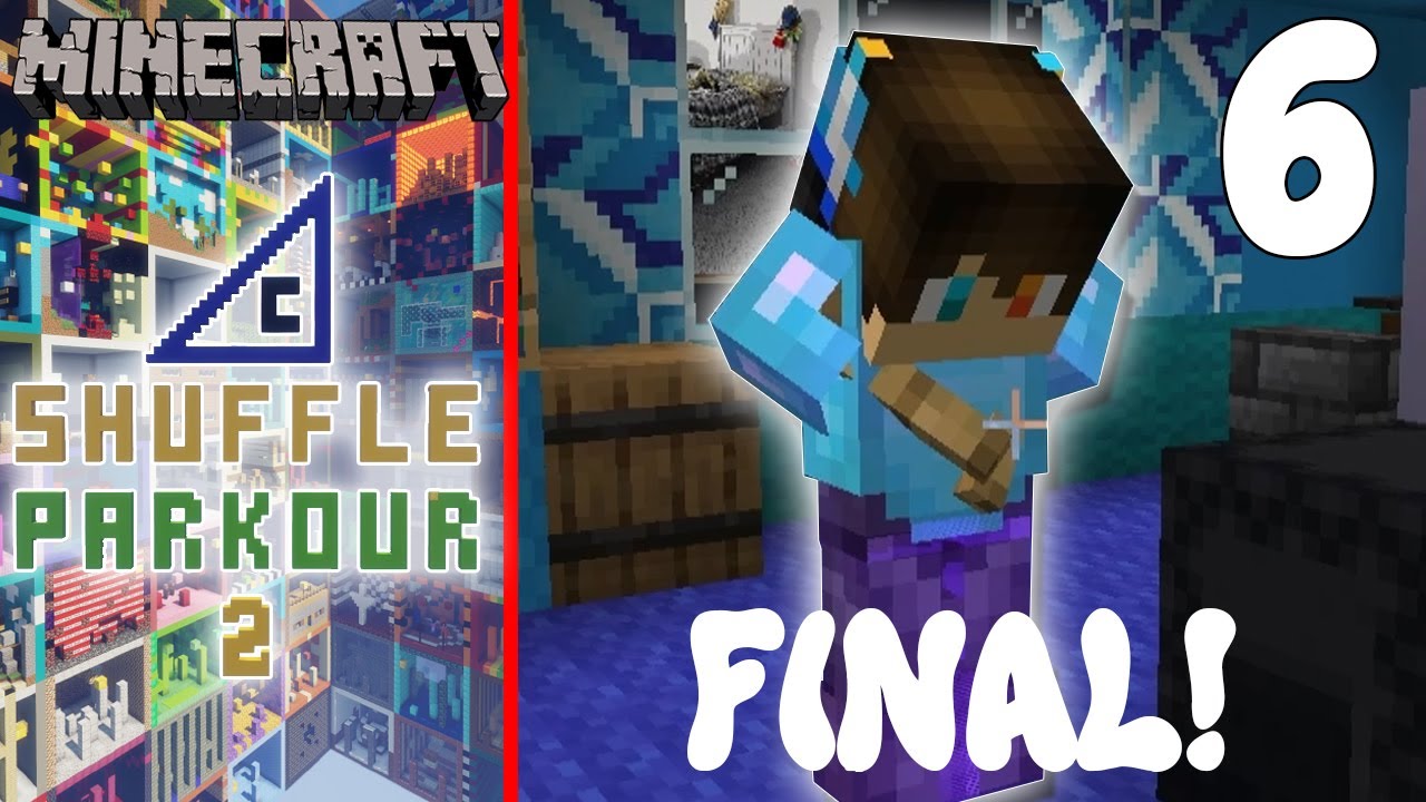 FINAL DE LA SERIE! MINECRAFT SHUFFLE PARKOUR 2! Capitulo 6! - YouTube