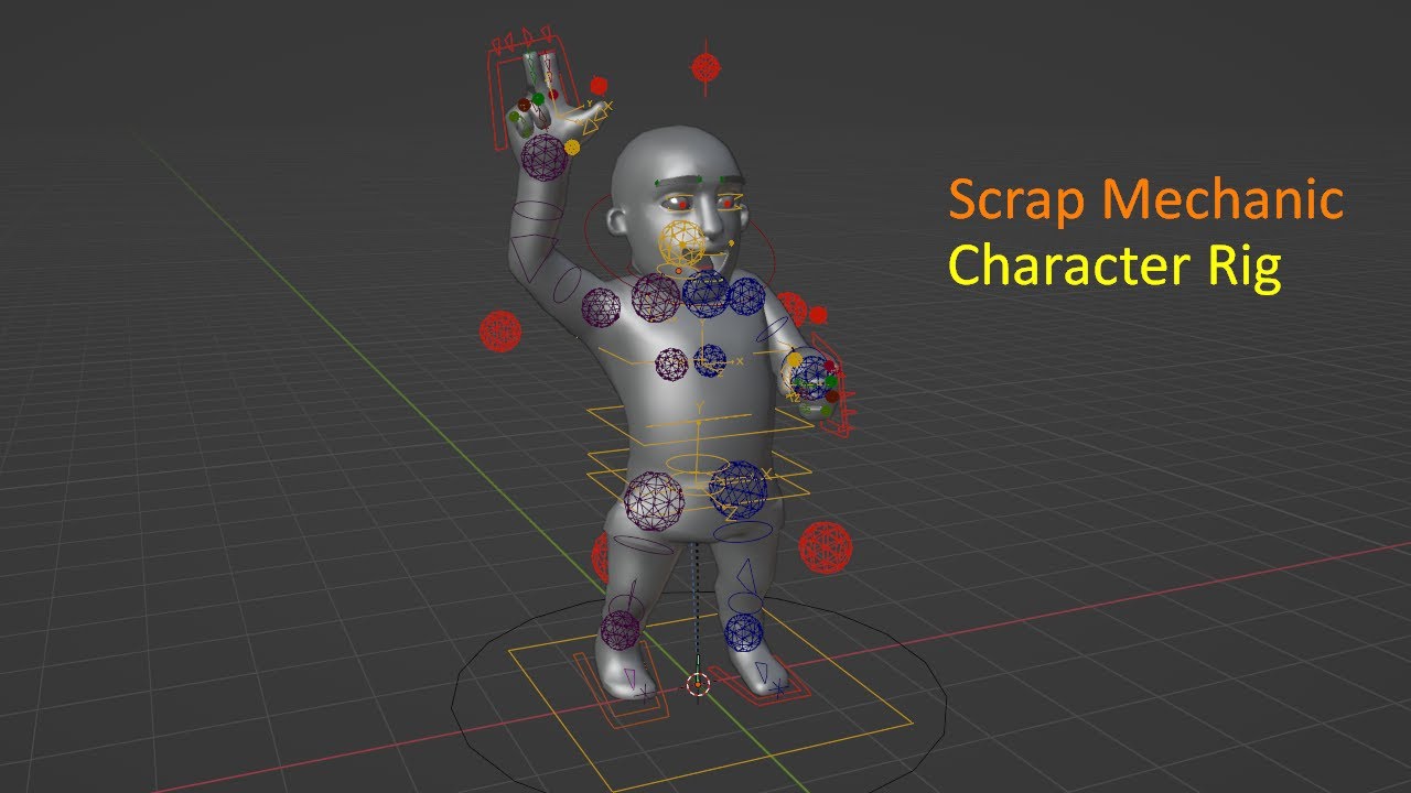 Character Rig Scrap Mechanic - YouTube