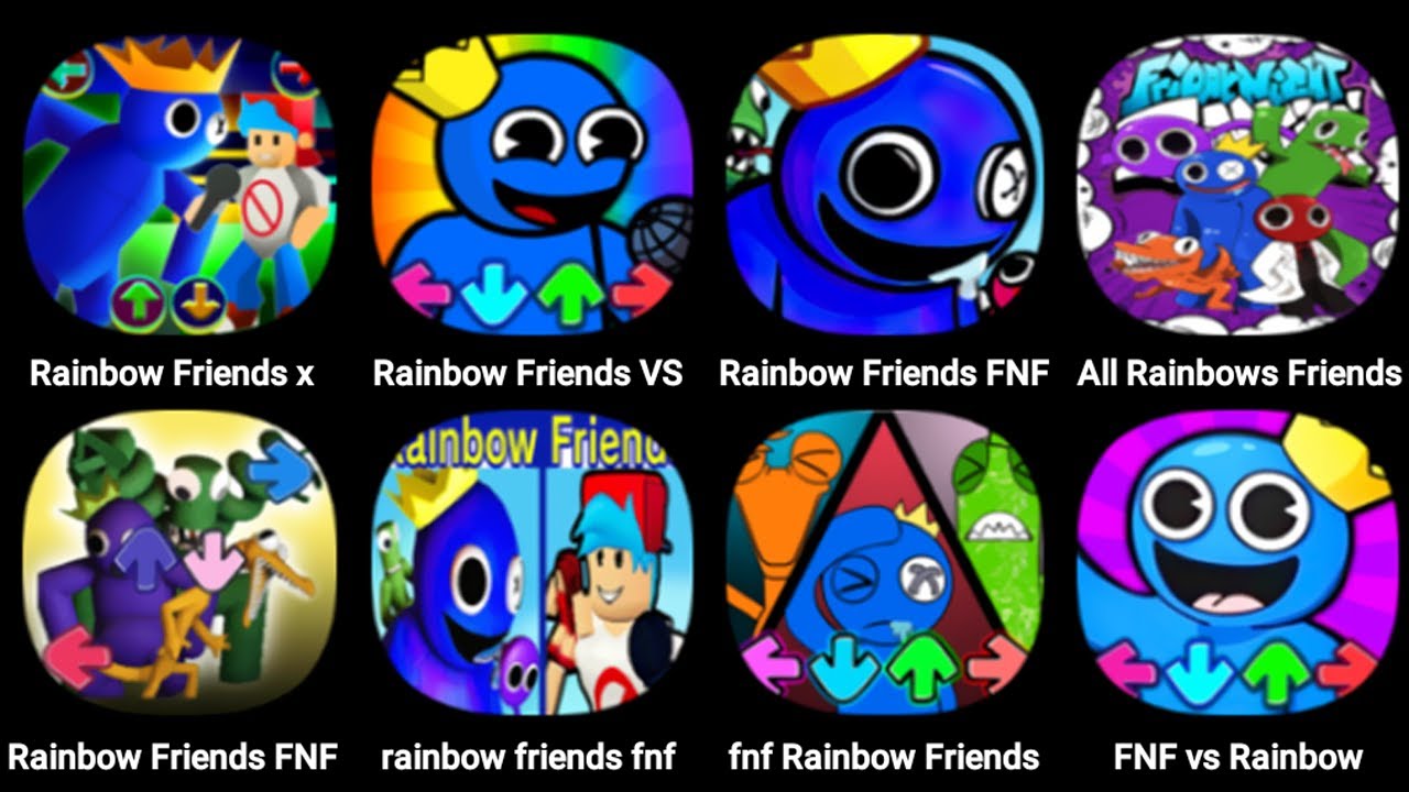 FNF Rainbow Friends, Friends To Your End, FNF Bunzo Bunny, FNF Musical ...