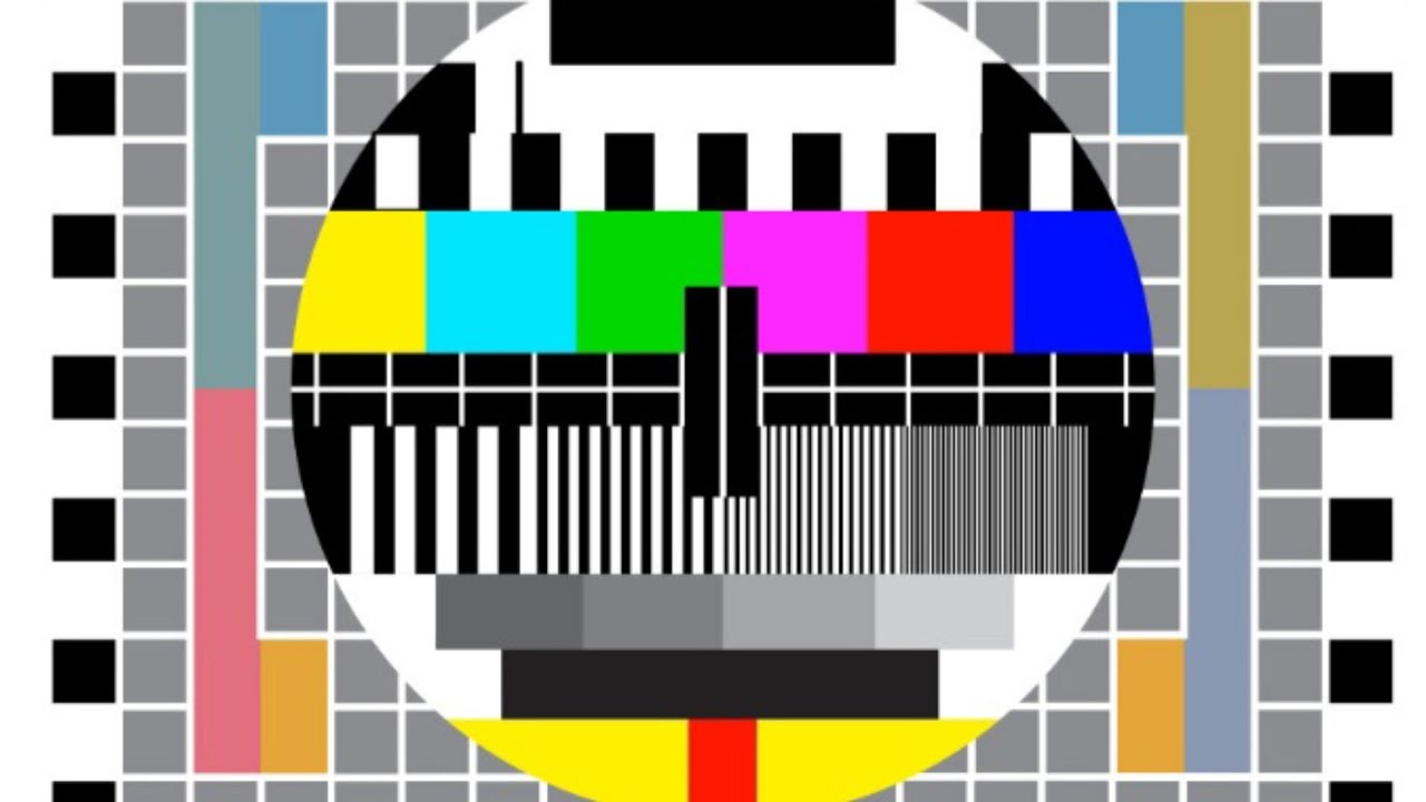 10 Hours TV Test Card | No Signal Broadcast Break Screen | Retro TV ...