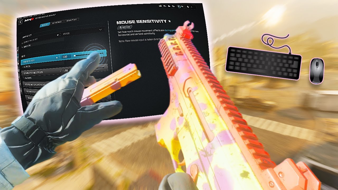 *UPDATED* Mouse and Keyboard Settings for Warzone 3 👑 - YouTube