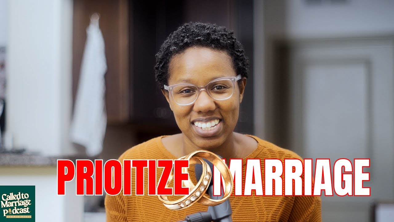 Prioritize marriage - YouTube