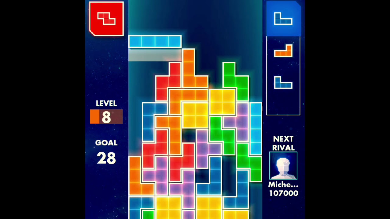 Tetris (#3) Level 11 Hard - YouTube