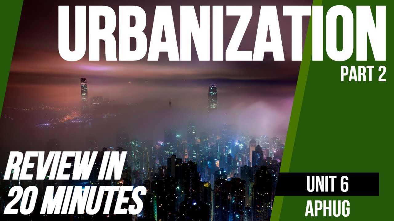 Urbanization Part 2 AP Human Geography Unit 6 Review In 20 Minutes urbanization-part-2-ap-human-geography-unit-6-review-in-20-minutes