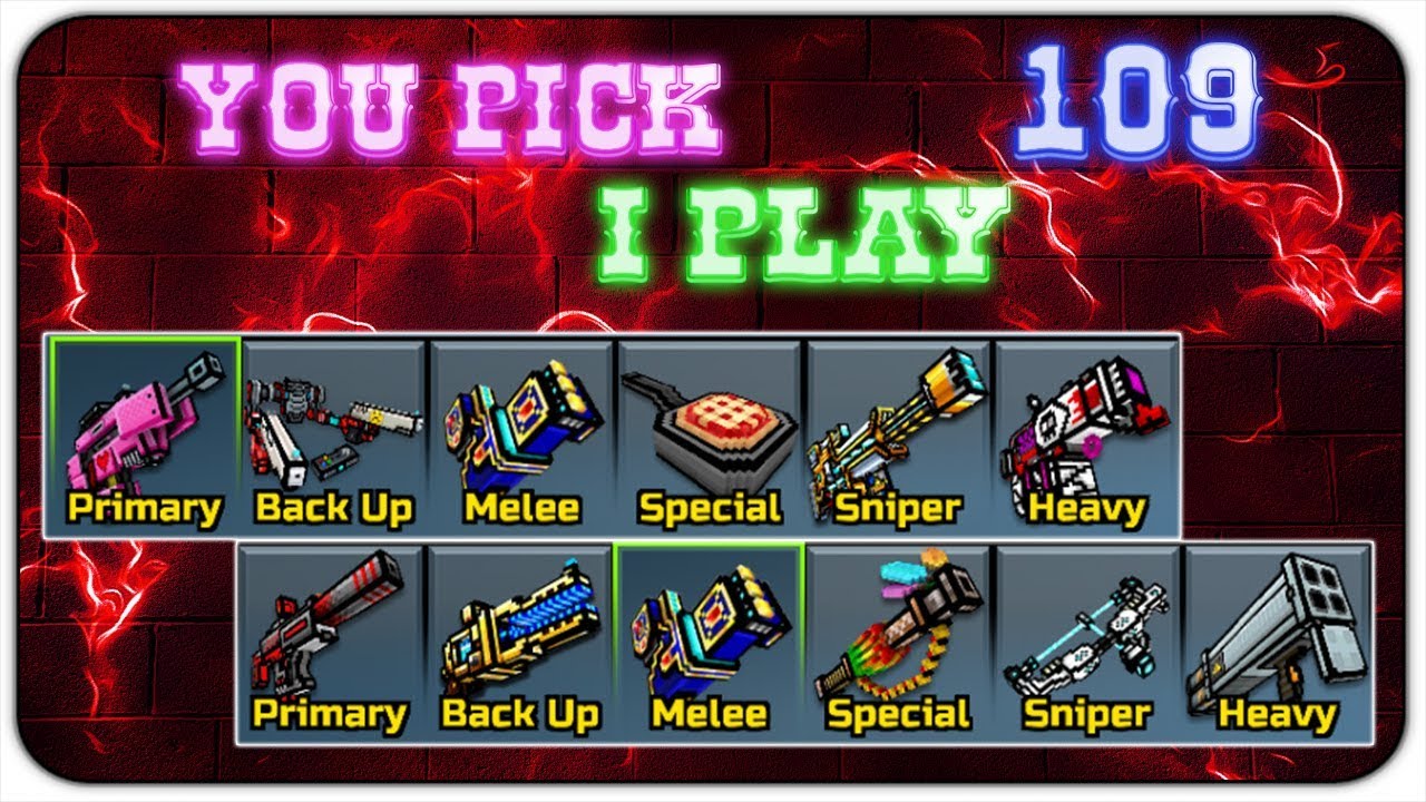 You Pick,I Play! #109 - Pixel Gun 3D - YouTube