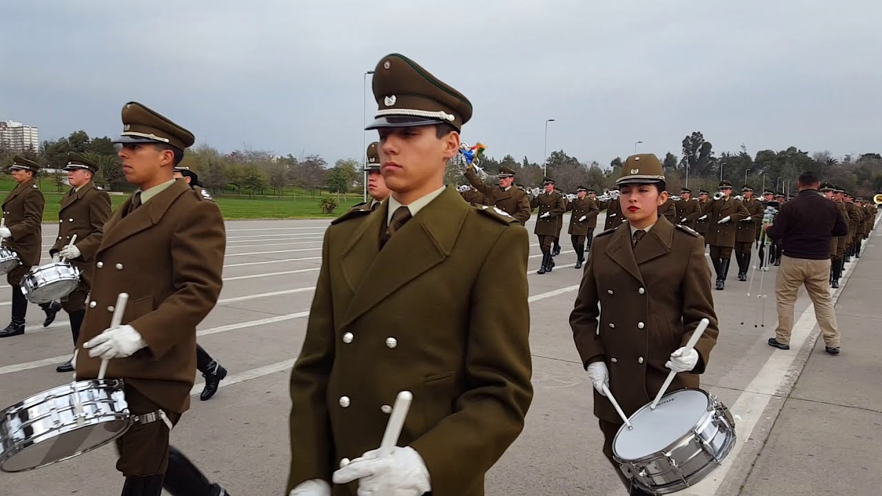 Escuela de Carabineros de Chile "HD" - Salida, 2° día de práctica 2019 ...