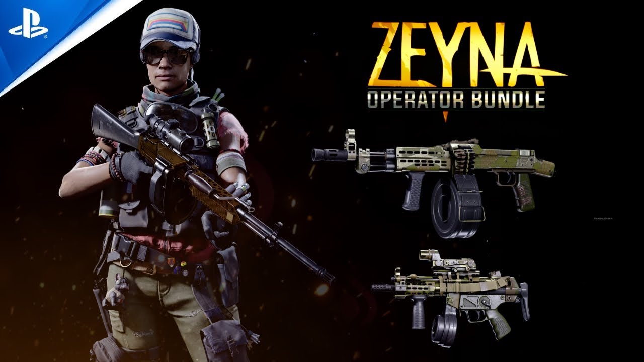 NEW 1-21-21 ZEYNA OPERATOR BUNDLE - BIG STICK FINISHING MOVE - BLACK OPS COLD WAR SEASON 1 - YouTube