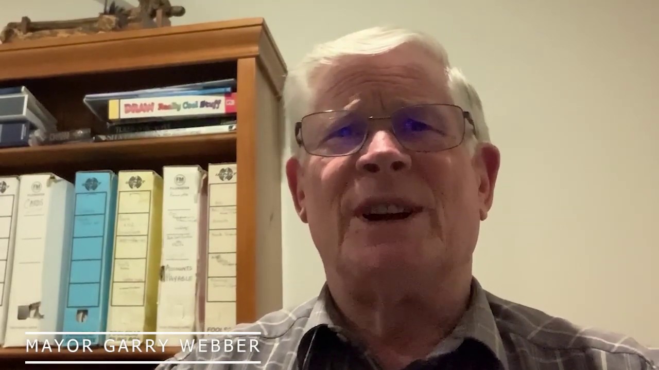 Mayor Garry Webber - 2 April 2020 - YouTube