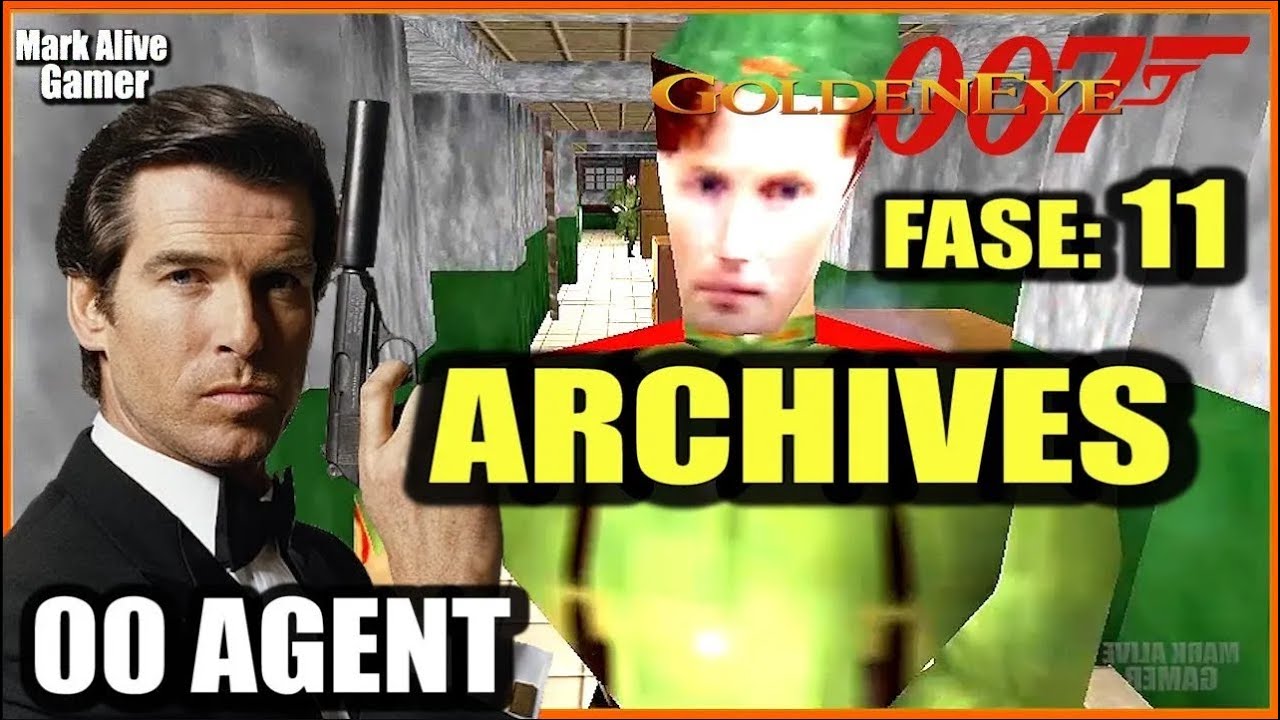 DETONADO 007 GOLDENEYE - FASE: ARCHIVES no 00 AGENT - GUIA DO GAME ATÉ ...