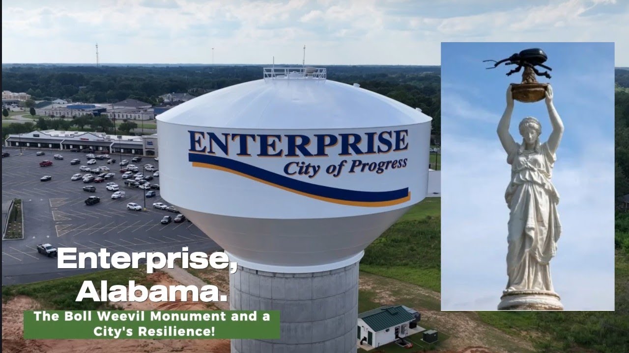 Enterprise, Alabama: The Boll Weevil Monument and a City's Resilience ...