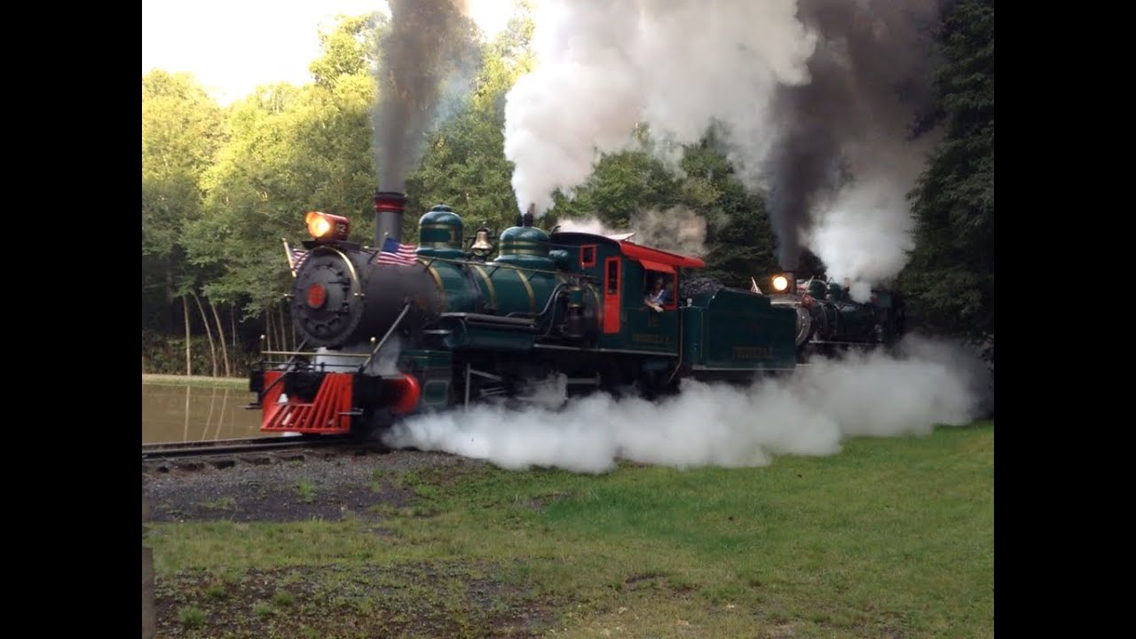Tweetsie RR: Double Header Photo Runbys - YouTube