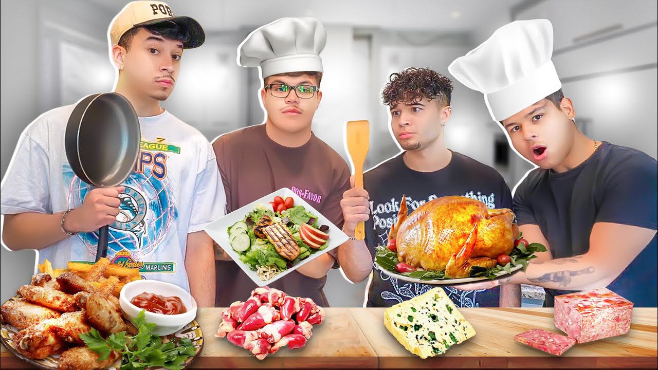 EXTREME COOK OFF CHALLENGE WITH THE BOYS!! - YouTube