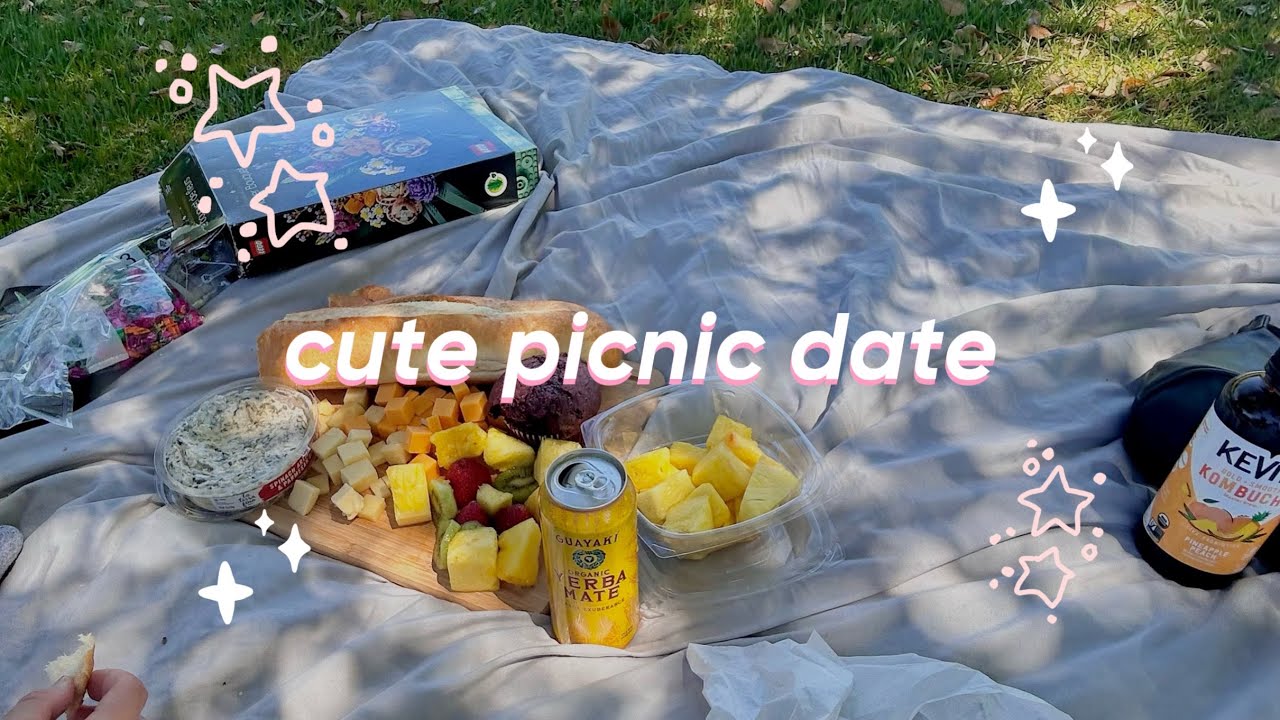 the PERFECT picnic date! (grocery shopping, outfits, building legos ...