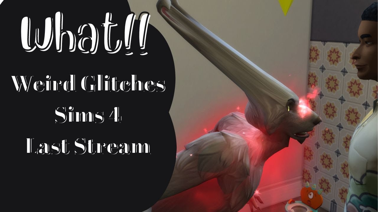 Weird Sims 4 werewolf Glitch #sims4 #sims4gameplay #glitches - YouTube