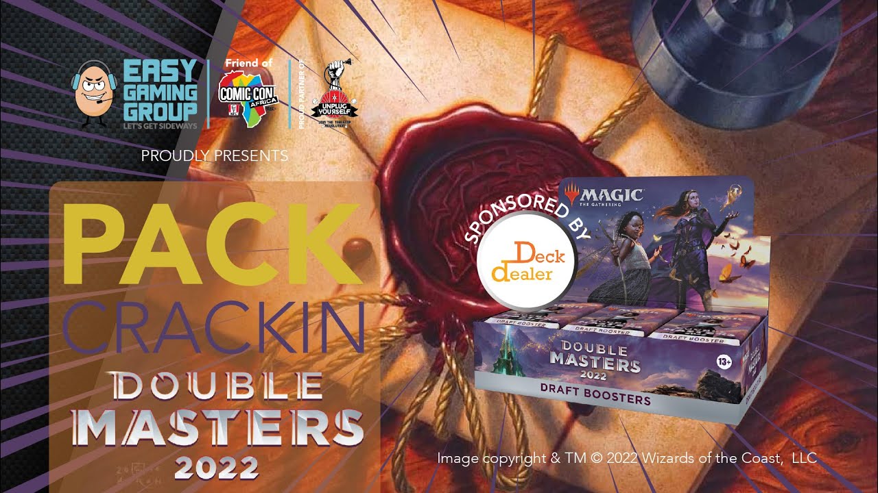 Easy Gaming Group | Double Masters | Draft Booster Pack Cracking - YouTube