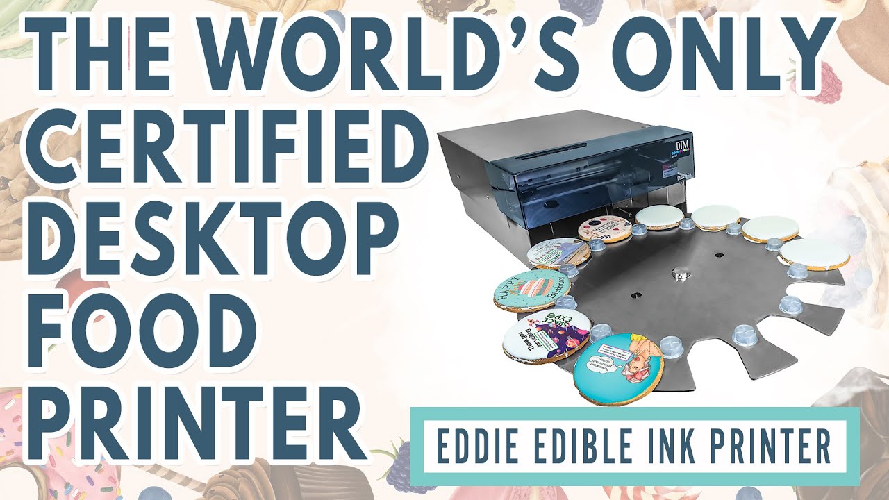 Primera Edible Ink Food Printer - YouTube