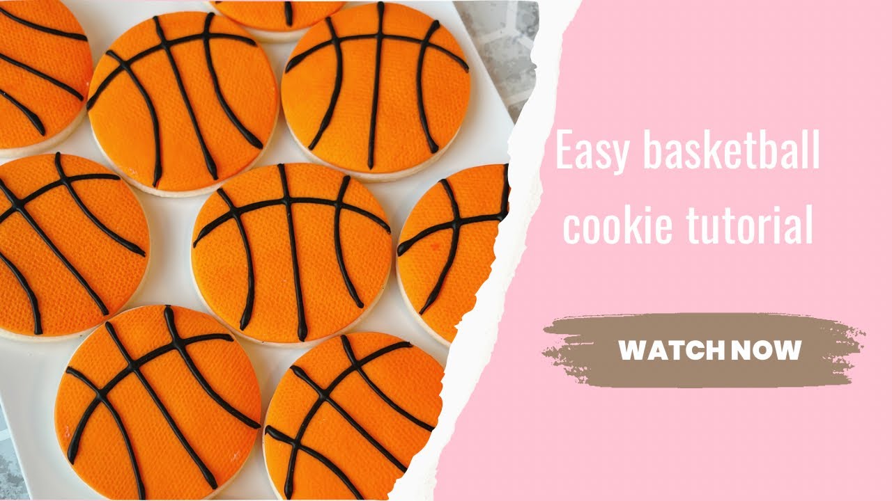Check Out How Quickly You Can Make THESE Basketball-Shaped Cookies ...