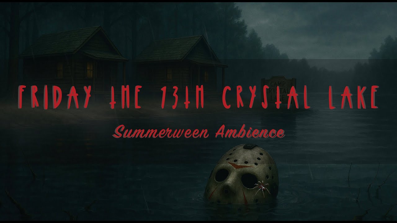 🔪 Friday the 13th Crystal Lake | Summerween Ambience - YouTube
