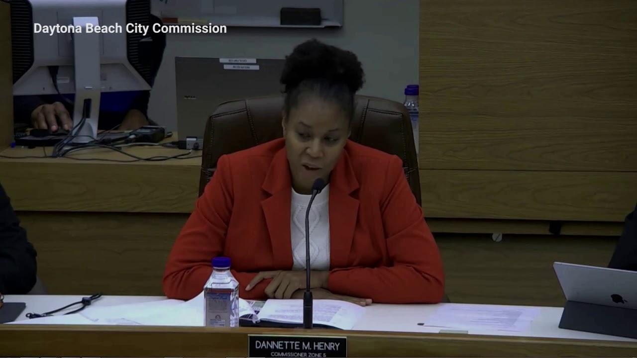 Daytona Beach City Commissioner Dannette Henry talks about the death of ...
