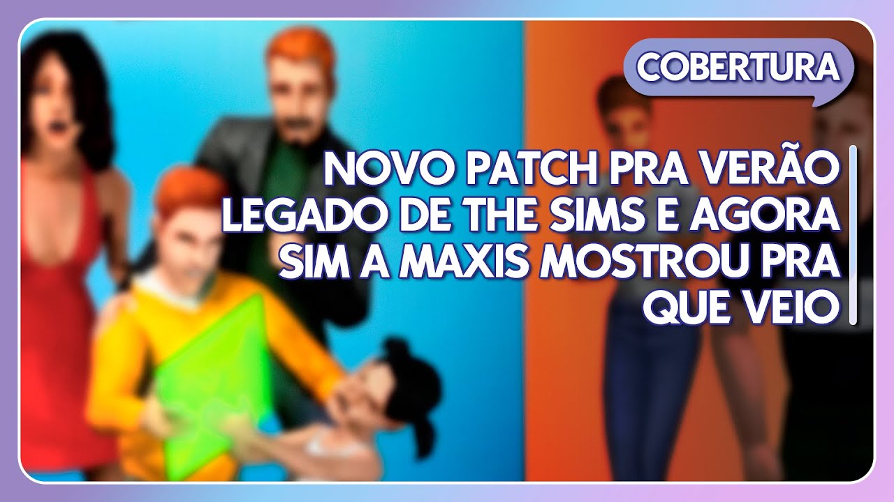 AGORA SIM - THE SIMS 1 E 2 LEGACY ATUALIZADOS E... - YouTube