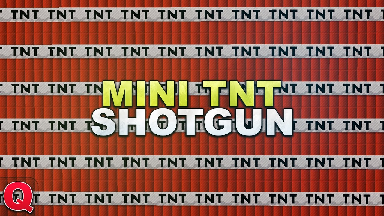 Minecraft - Mini TNT Shotgun // TNT Kanone - (Quick) Tutorial 1.17 ...
