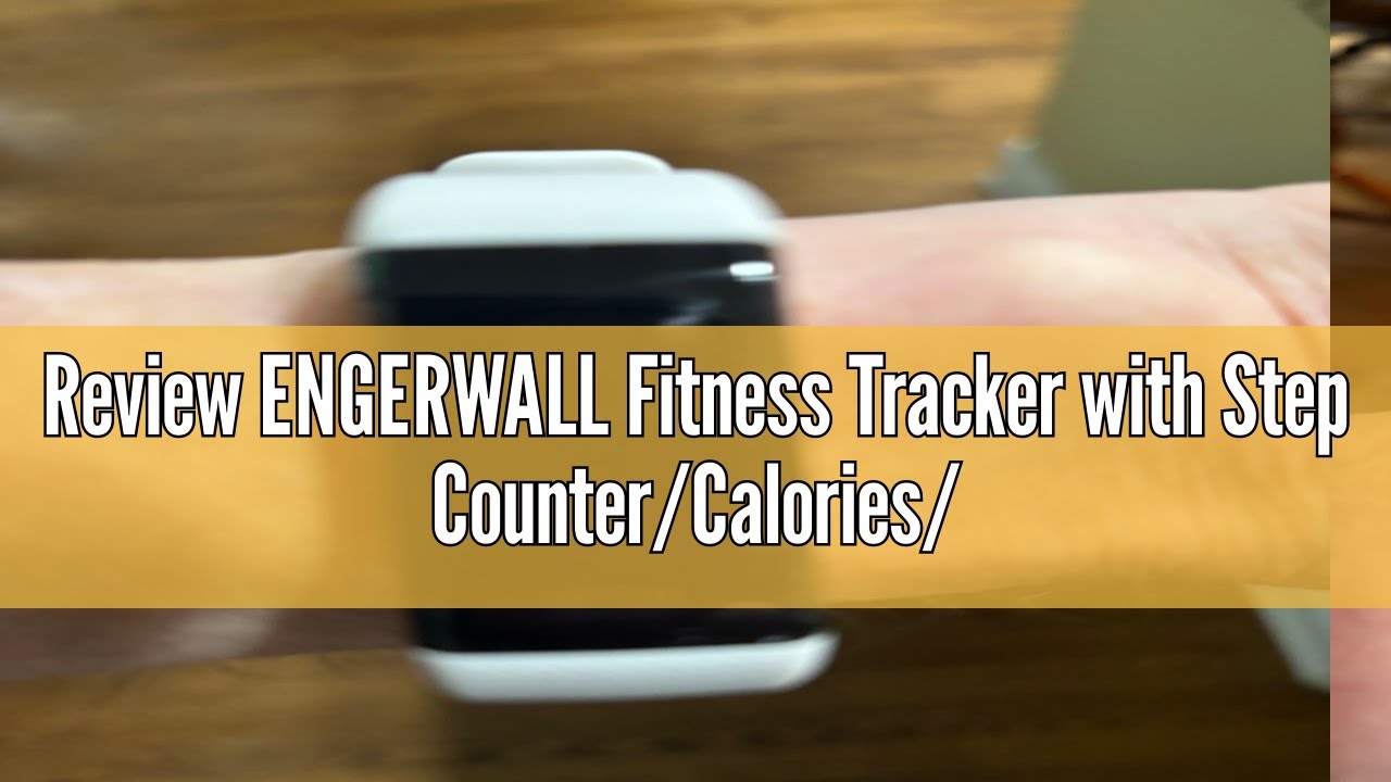 Review ENGERWALL Fitness Tracker with Step Counter/Calories/Stopwatch ...