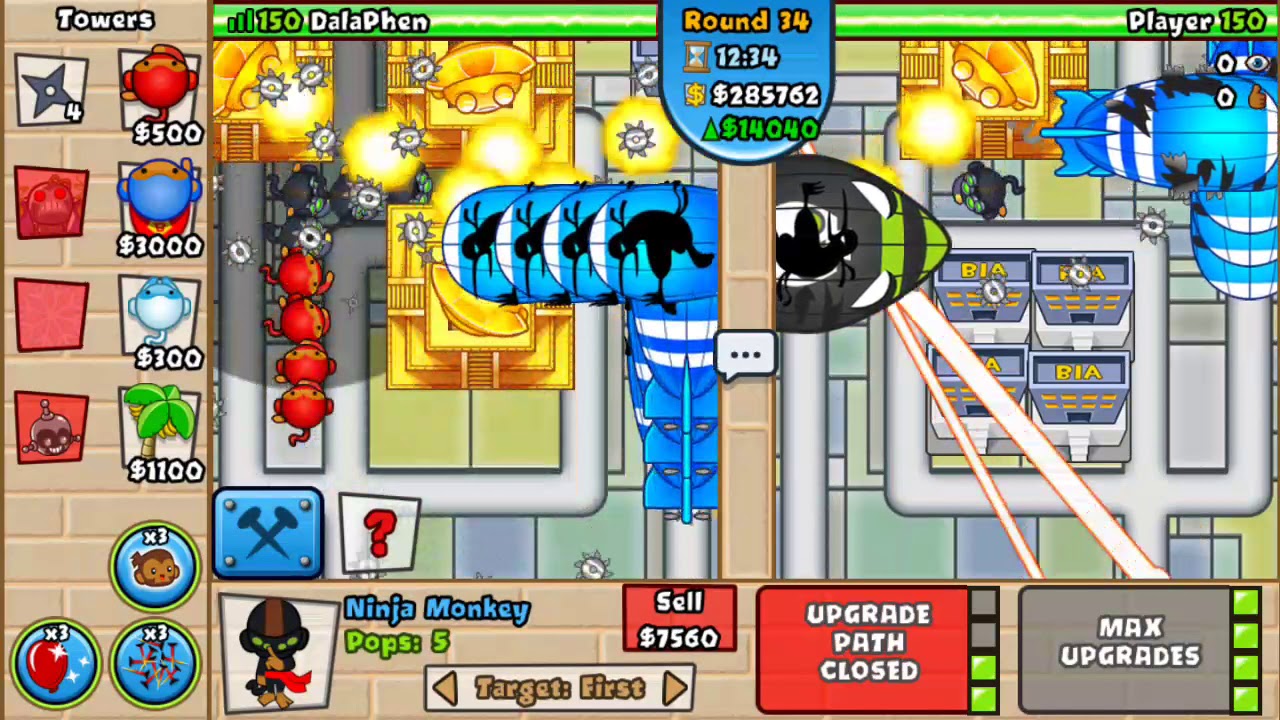 Btd battles. - YouTube