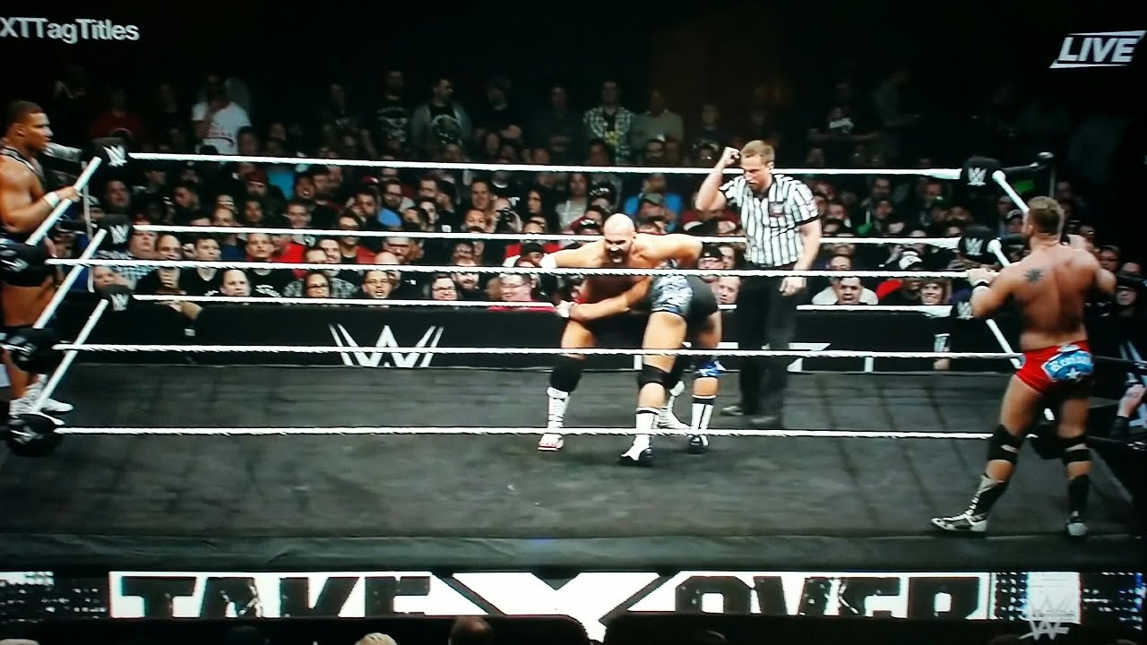 NXT TakeOver: Dallas NXT Tag Team Champions American Alpha vs The ...
