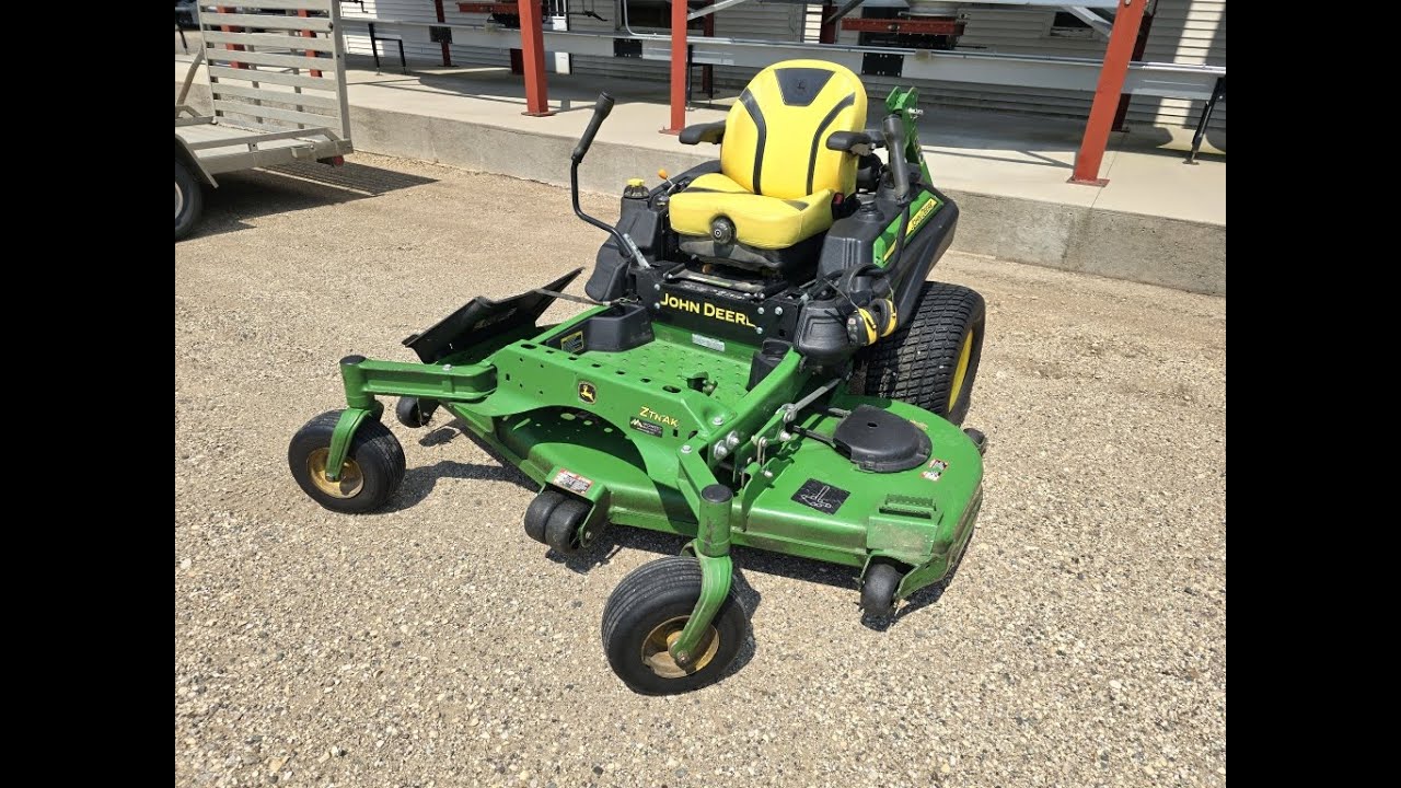 2020 John Deere Z970R Zero Turn Lawn Mower, 72” Commercial Deck, 380 ...