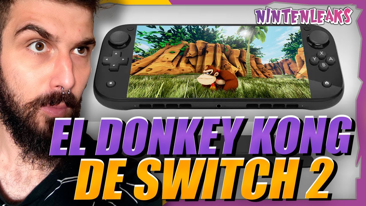 ¡ASÍ SERÁ el nuevo DONKEY KONG de NINTENDO SWITCH 2!🔥POSIBLE FECHA ...