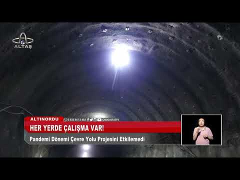 Çevre Yolunda Çalışmalar Hız Kesmeden Devam Ediyor l Ordu Altaş TV - 3 Haziran 2021