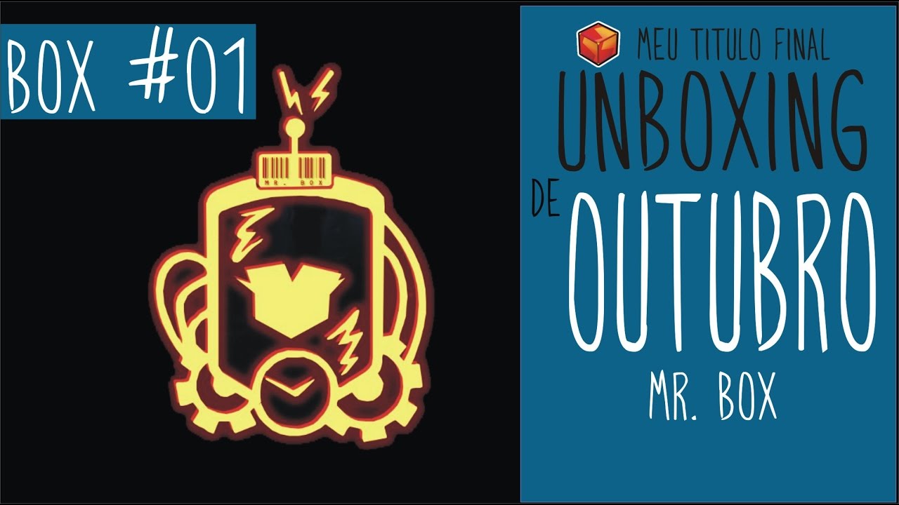 Unboxing Mr Box Outubro 2016 - YouTube