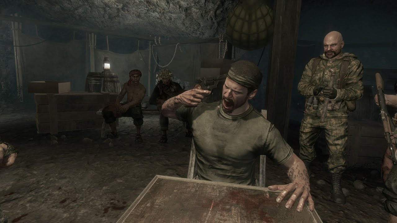Remember Playing Russian Roulette with Woods? [Black Ops 1 Campaign ...