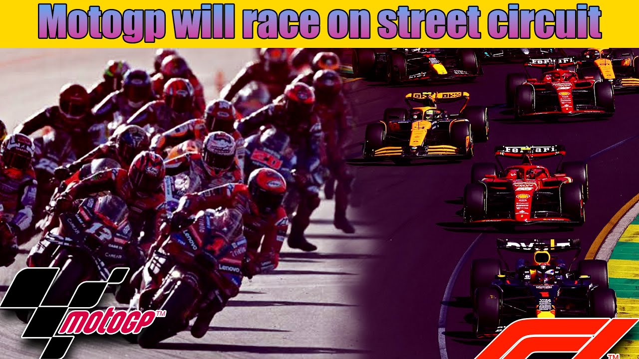 Motogp will race on street circuit similar to F1??? - YouTube
