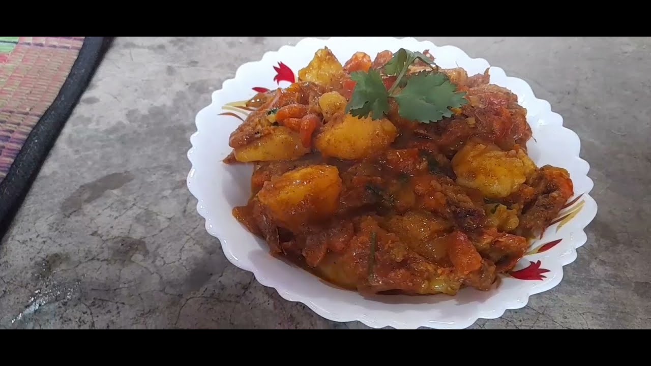 prawn fish curry ll chingdi curry ll🦐🦐 ll village cooking ll cooking ...
