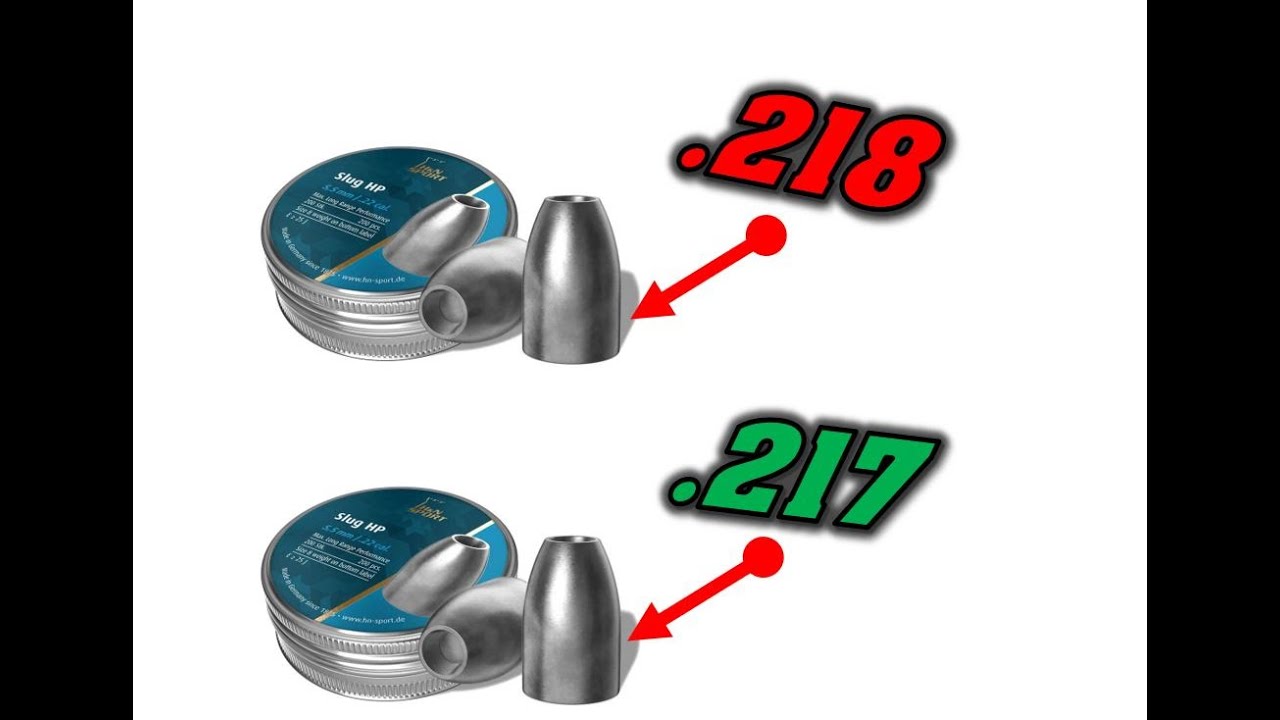 Airgun Slug Diameter Size...Does it MATTER? - YouTube